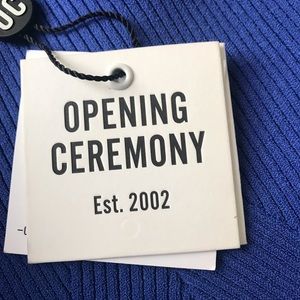 Opening Ceremony | Sweaters | Opening Ceremony Blue Knit Sweater | Poshmark